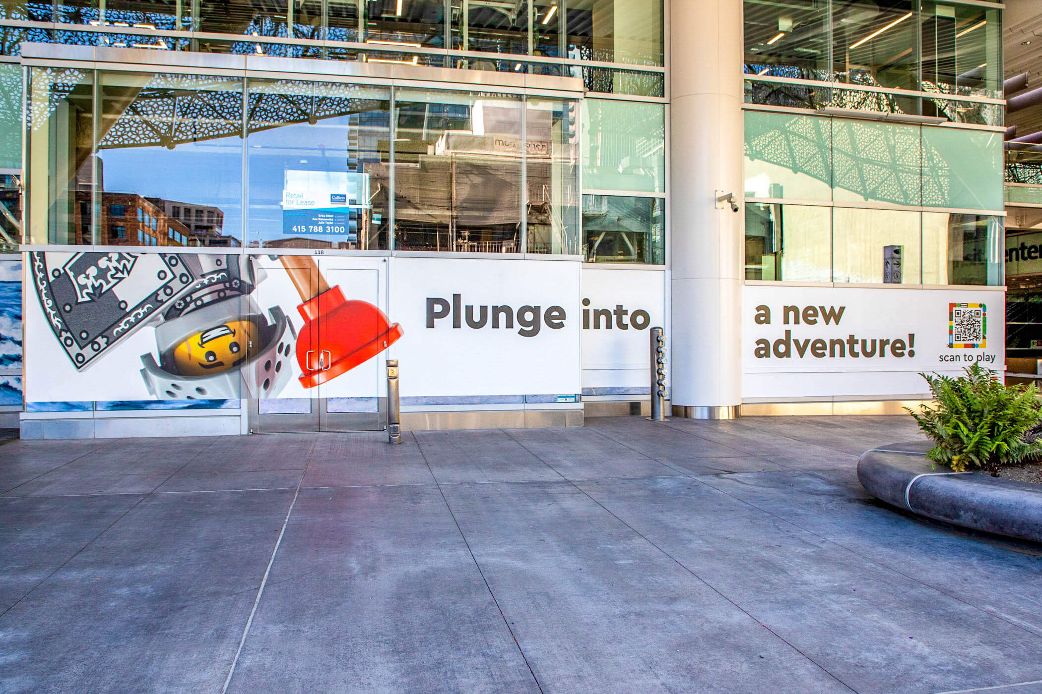 Salesforce Transit Center - Static Domination | Pearl Media